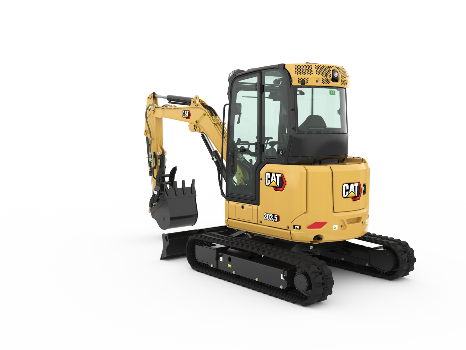 Minigraver CAT 303 5 CR Caterpillar Krachtigste In Zijn Klasse Minigraver CAT 303 5 CR Caterpillar Krachtigste In Zijn Klasse
